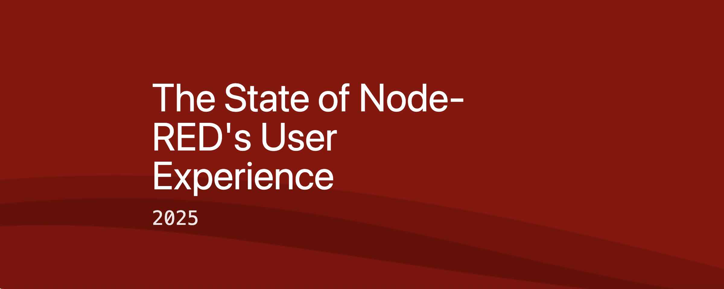 Modernization Survey Results : Node-RED